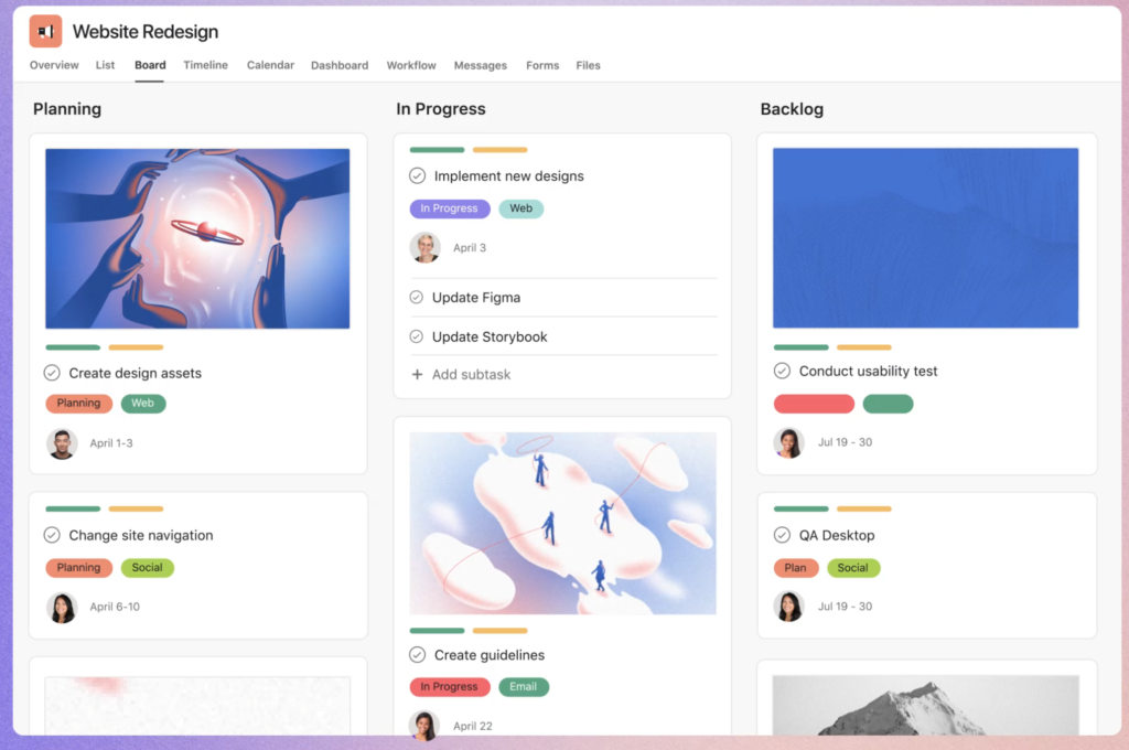 Asana - A user-friendly project management tool, emerged in 2008.
